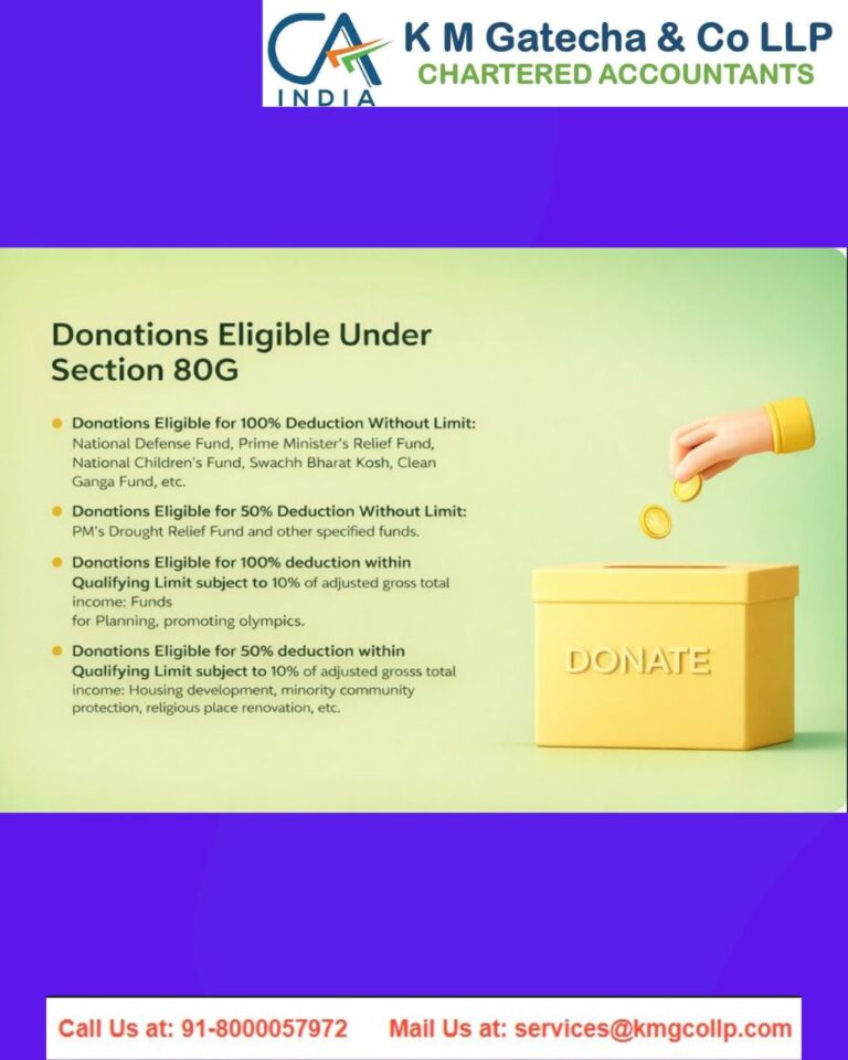 80g registration process | KMG CO LLP