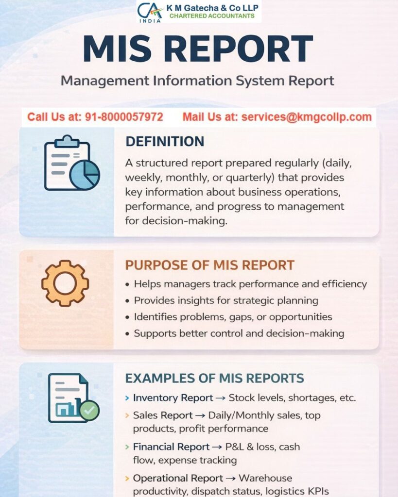 MIS Reporting Consultants in Ahmedabad: Expert Financial