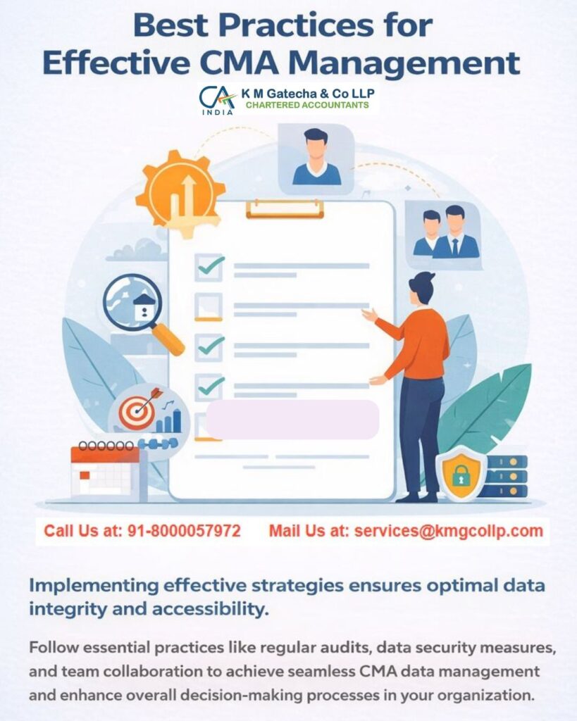 CMA Data Preparation | Meaning of CMA Data - KMG CO LLP