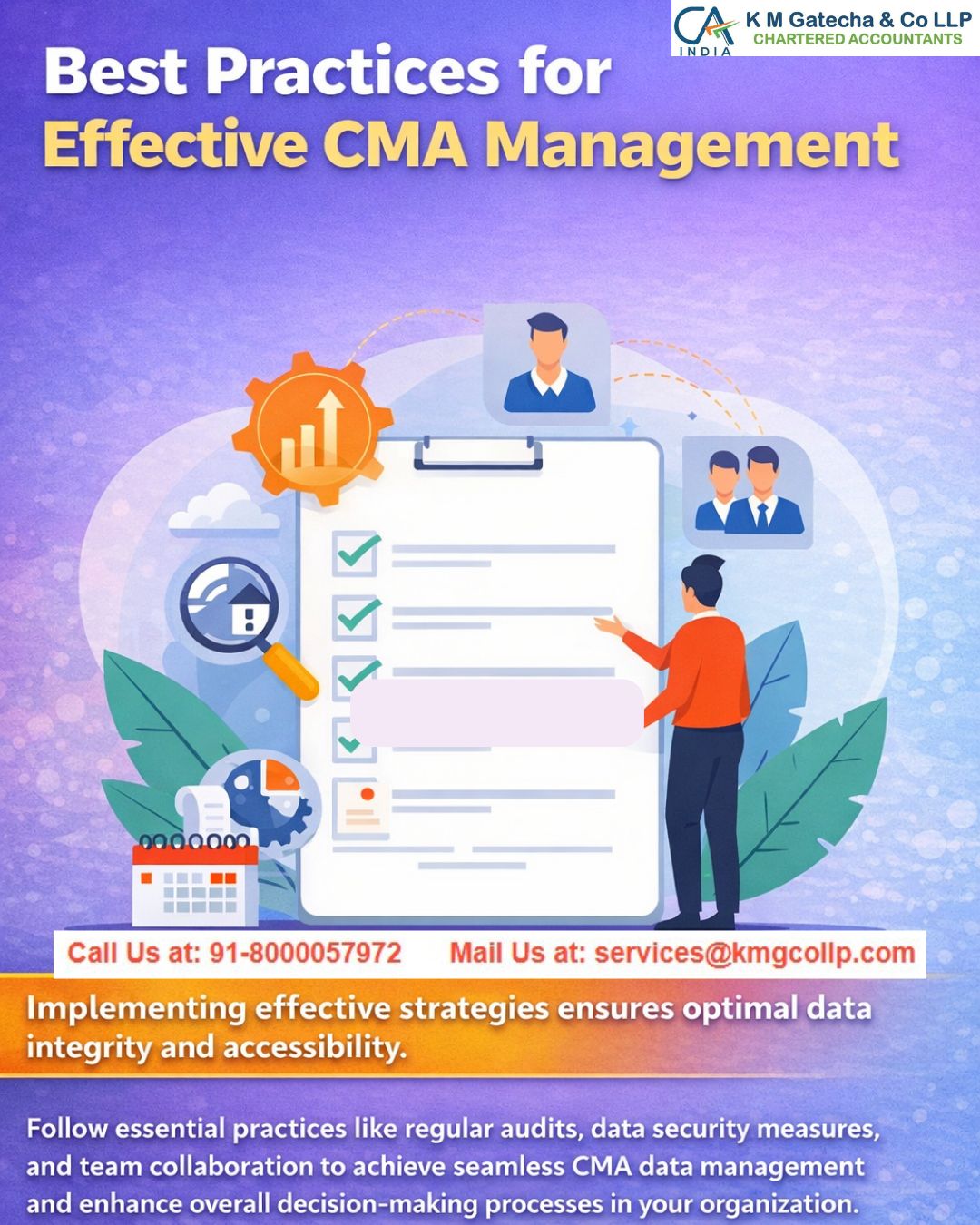 CMA Data Preparation | Meaning of CMA Data - KMG CO LLP