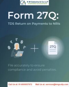 Form 27Q in Income Tax | KMG CO LLP